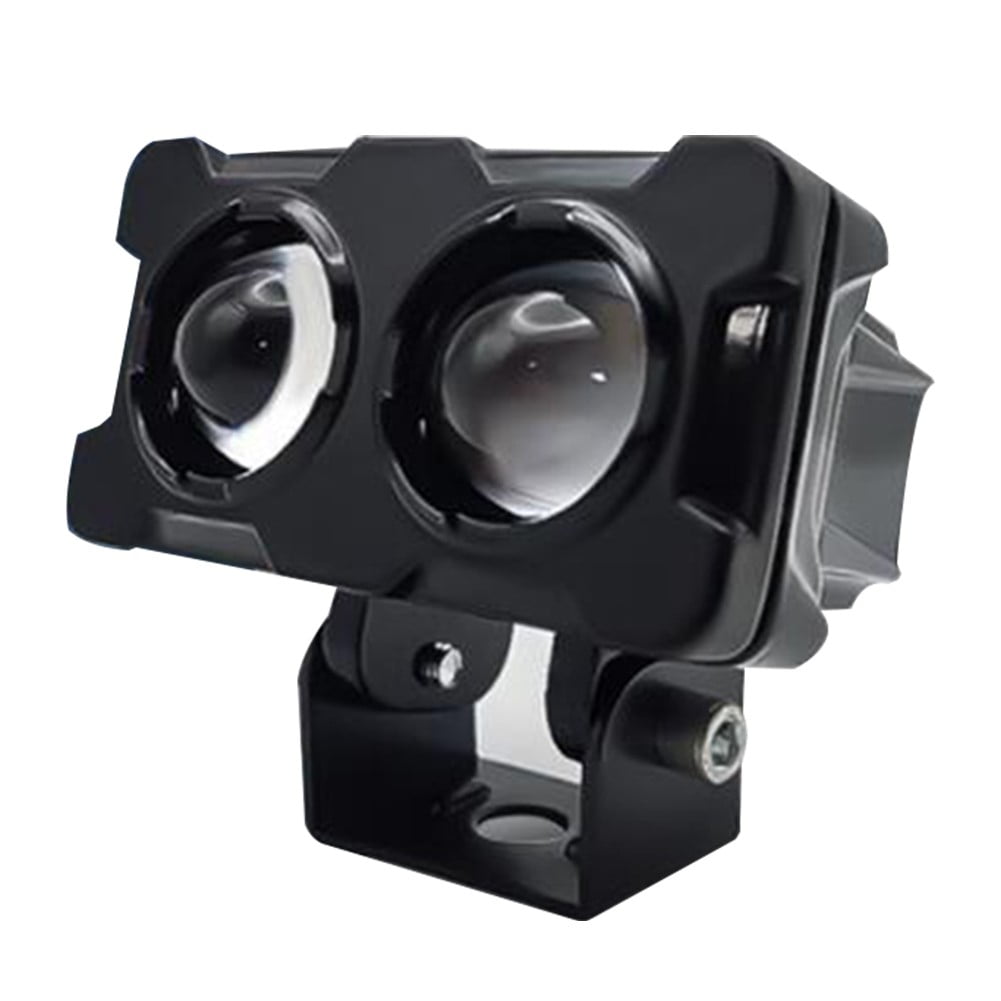 Motorcycle Spotlight External Work Light Double Bead Lens Modified Car ...