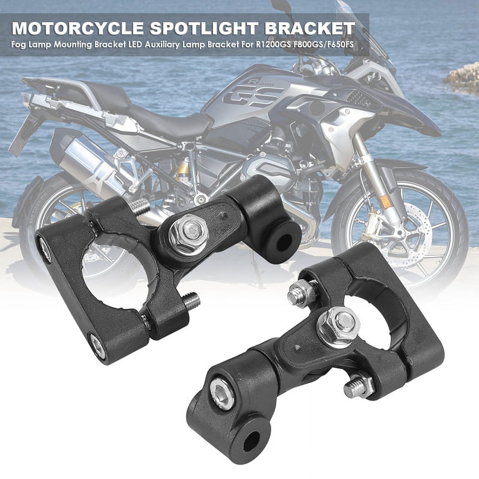 Motorcycle Spotlight Fixing Bracket Fog Lamp Mounting Bracket LED ...