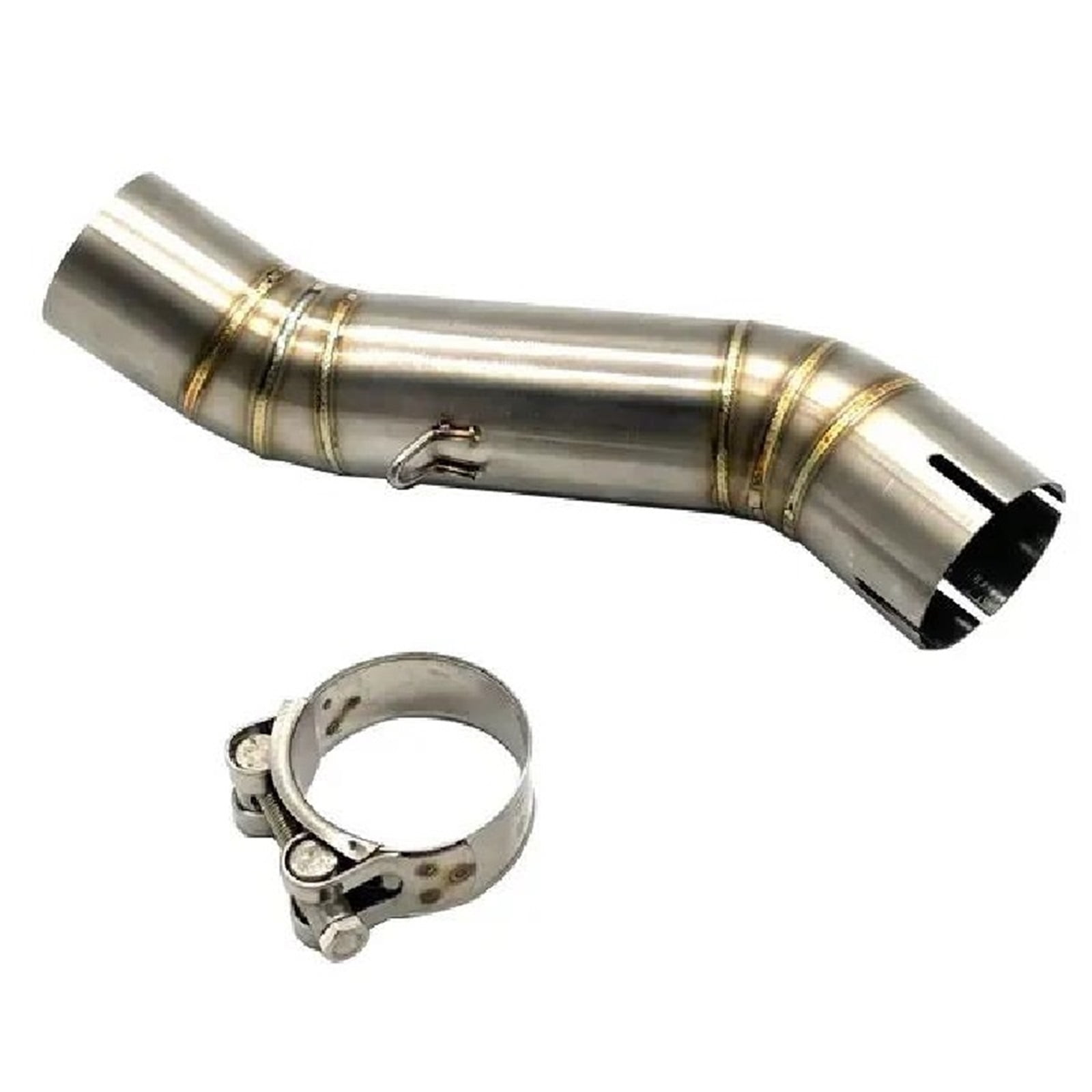 Motorcycle Stainless Steel Exhaust Middle Link Pipe For CBR500 CBR500R ...