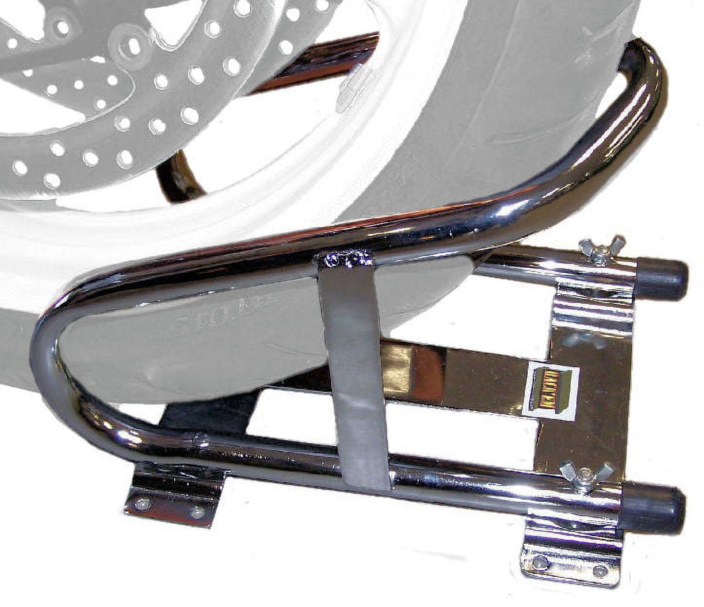 Motorcycle Stainless Steel Wheel Chock by Rack'em Mfg - Walmart.com