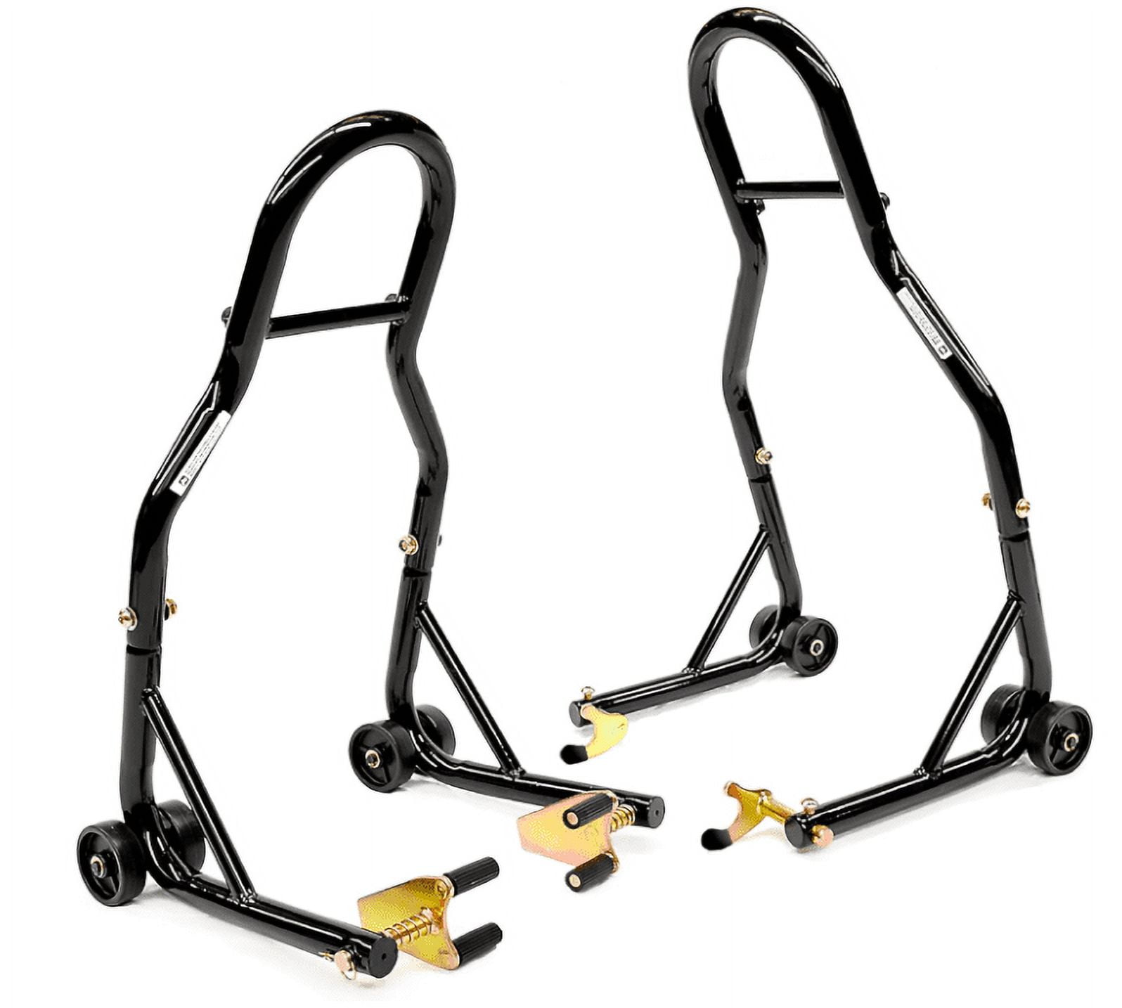 Motorcycle Stand Lift - 850lbs/880lbs Capacity, Front/Rear Combo, Front ...