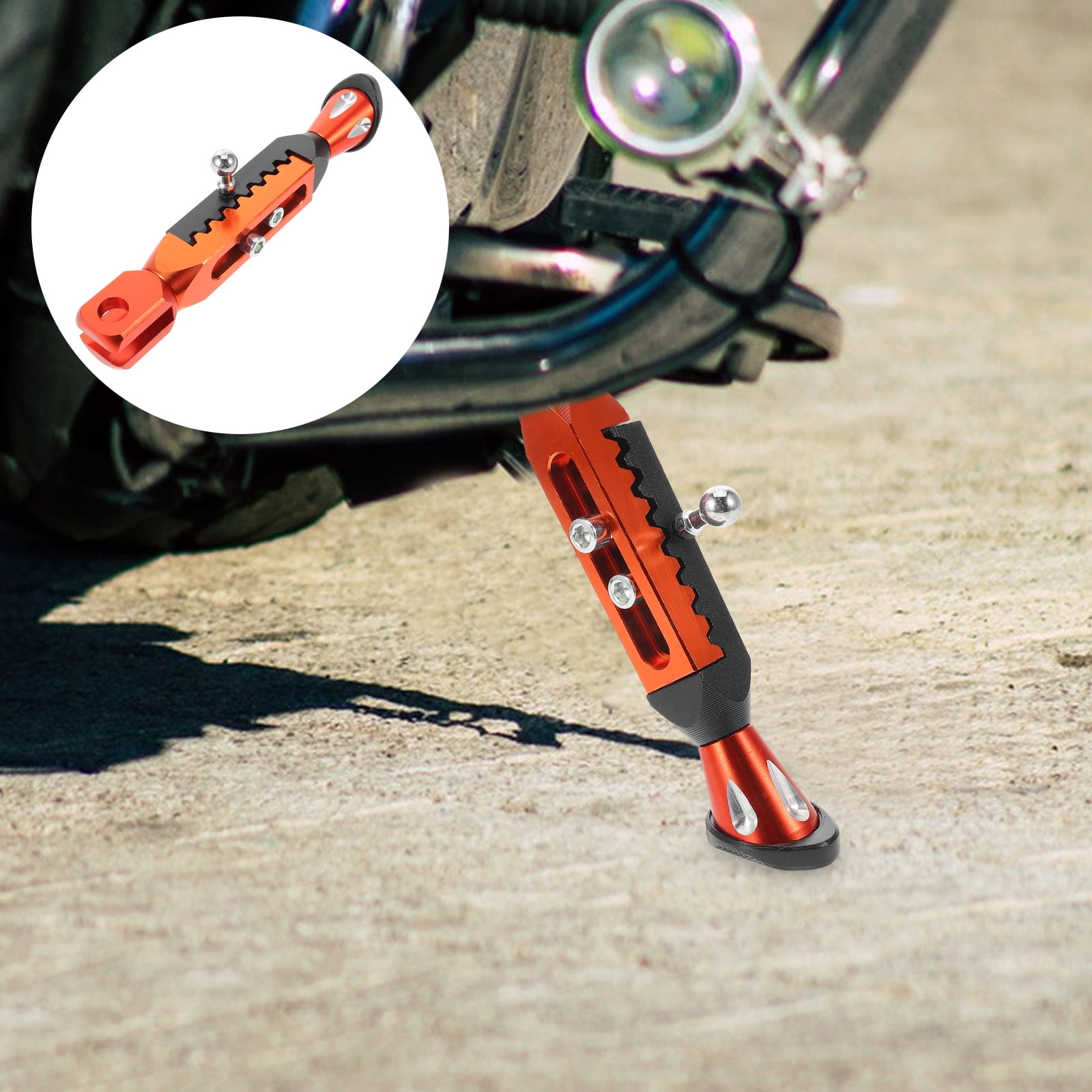 Motorcycle Stand,Motorcycle Side Stand Kickstand Electric Scooter Kick ...
