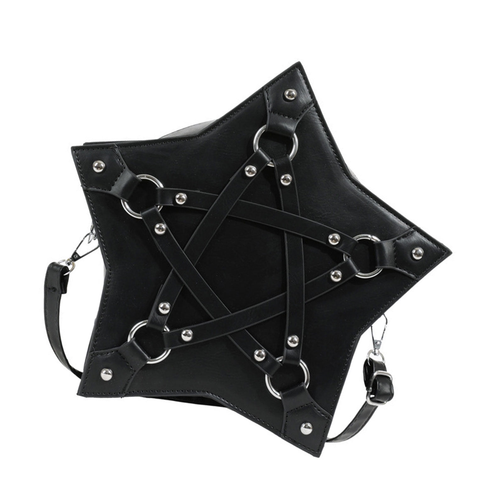 Motorcycle Star Shape Crossbody Bag with Adjustable Strap for Women ...