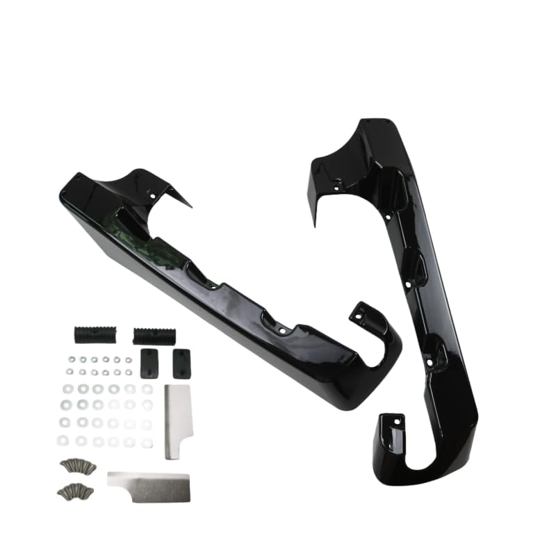 Motorcycle Stretched Saddle Bag Extensions For Harley Touring Street ...