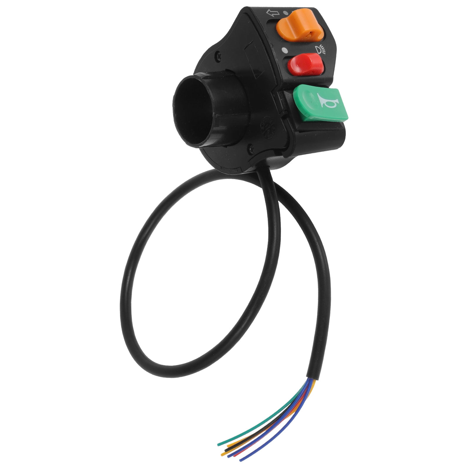 Motorcycle Handlebar Switch with Lights for Easy Control of Horn Turn ...