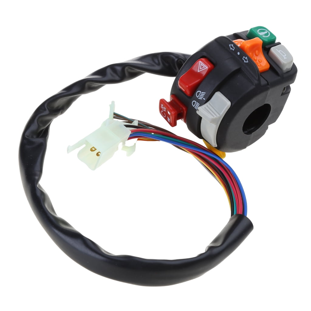 Motorcycle Switches Assembly Motorcycle Handlebar Switches with Start ...