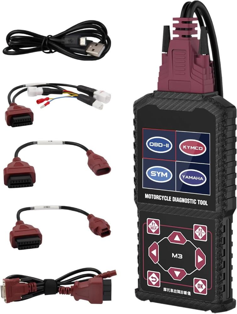 Motorcycle System Diagnostic Test Measurement Tools OBDII Motorcycle ...