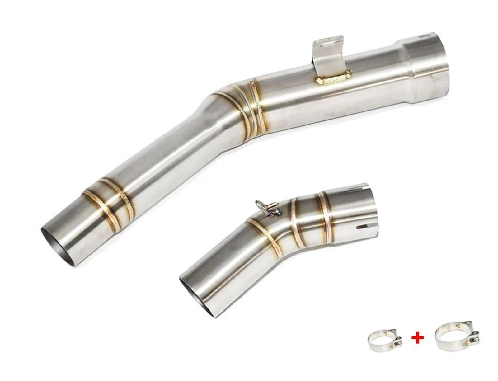 Motorcycle System Muffler Middle Link Pipe Exhaust Pipe Parts For ...