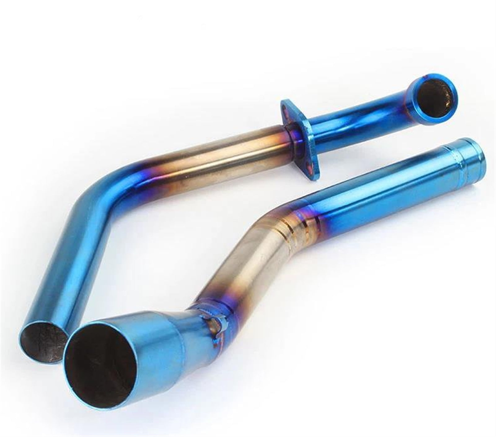 Motorcycle Systems Exhaust Front Middle Link Pipe Muffler Slip On ...