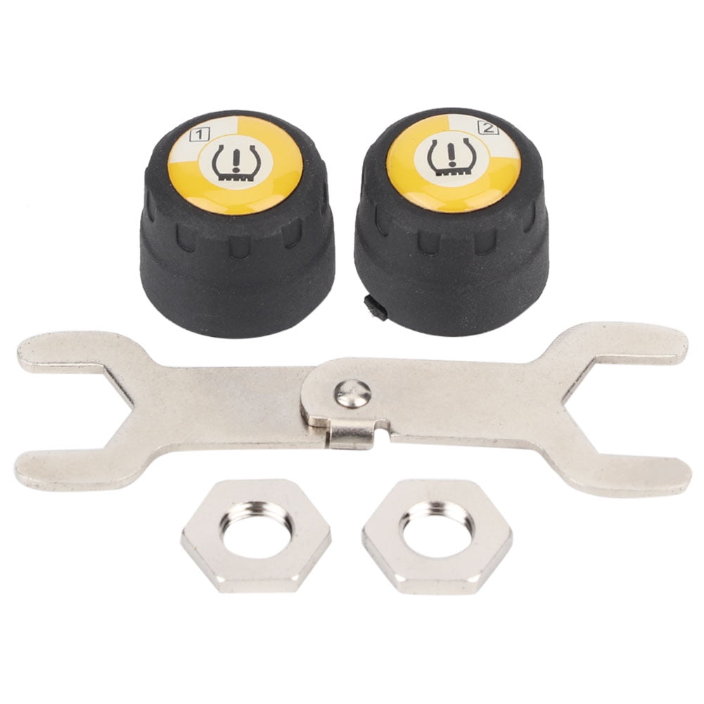 Motorcycle TPMS BT Tire Pressure Temperature Monitoring System for iOS ...