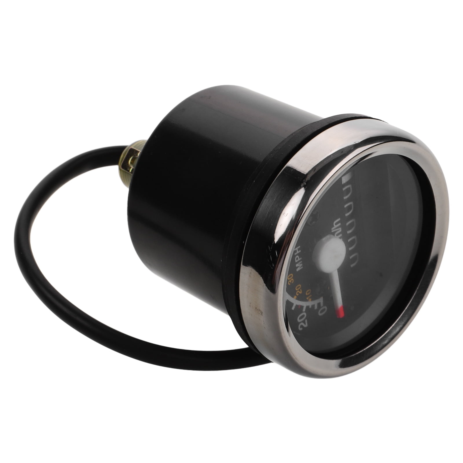 BRIGHTFUFU Iron Plastic Dual Scale Mechanical Motorcycle Speedometer ...