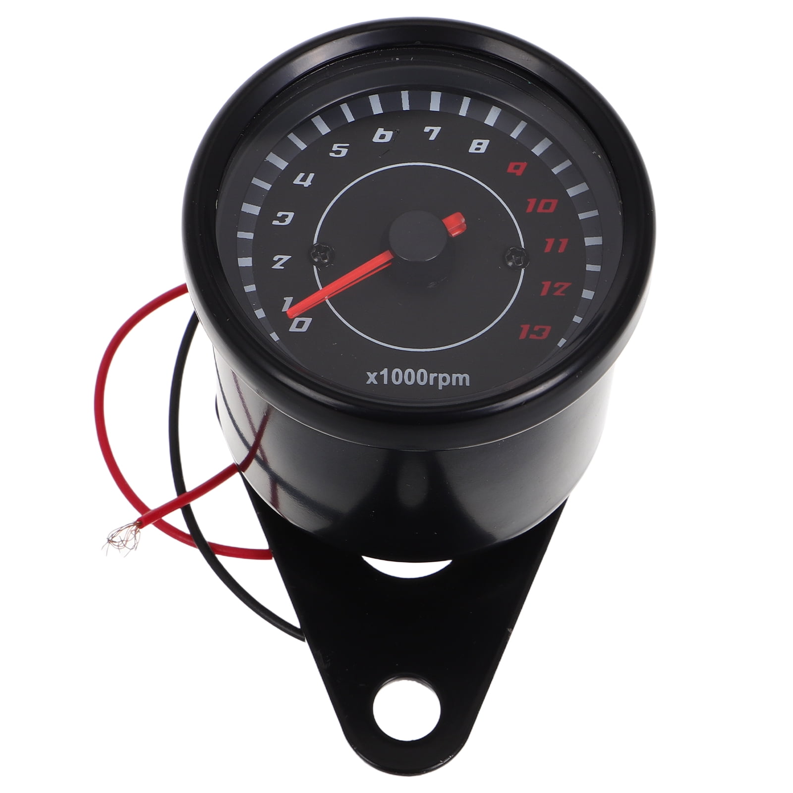 Motorcycle Tachometer with LED Backlight 13000 RPM Speedometer High RPM ...