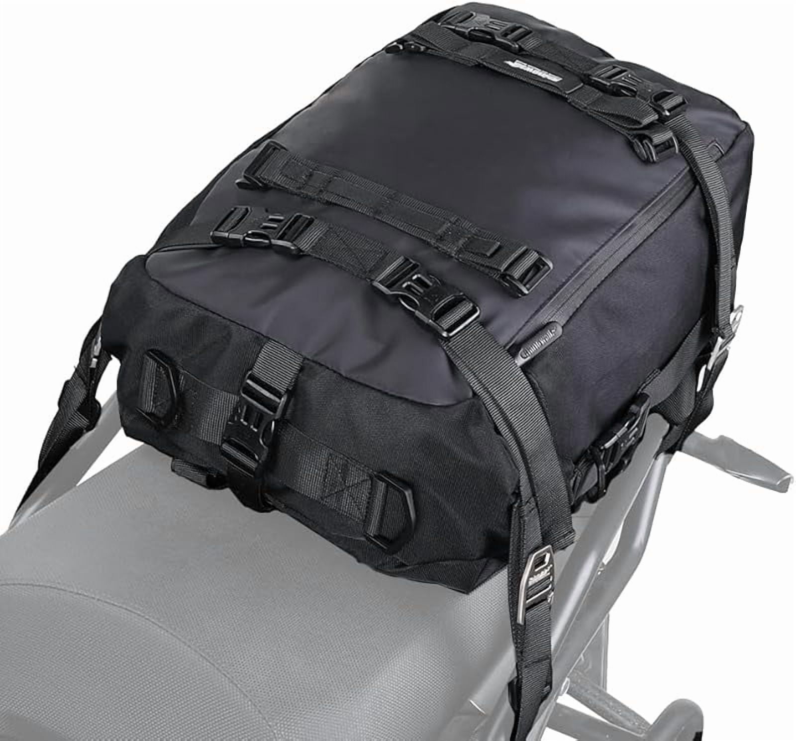 Motorcycle Tail Bag 30L Waterproof Motor Pannier Travel Luggage ...
