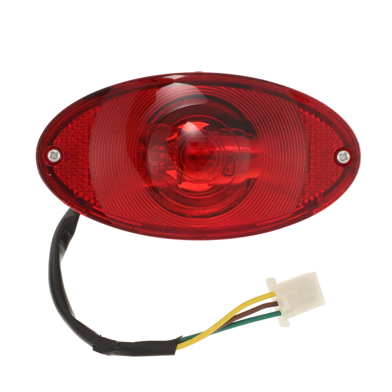 Motorcycle Tail Light Reflective Sheet Reflector Brake Lamp LED Brake ...