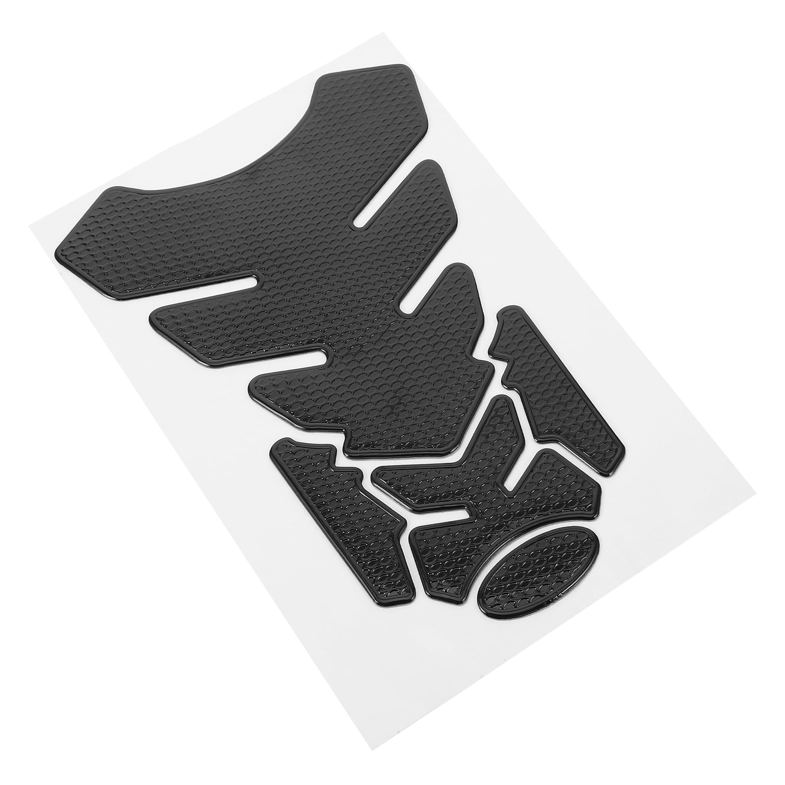 Motorcycle Tank Sticker Gas Decals Oil Paper Bracket Car Umbrella Black ...