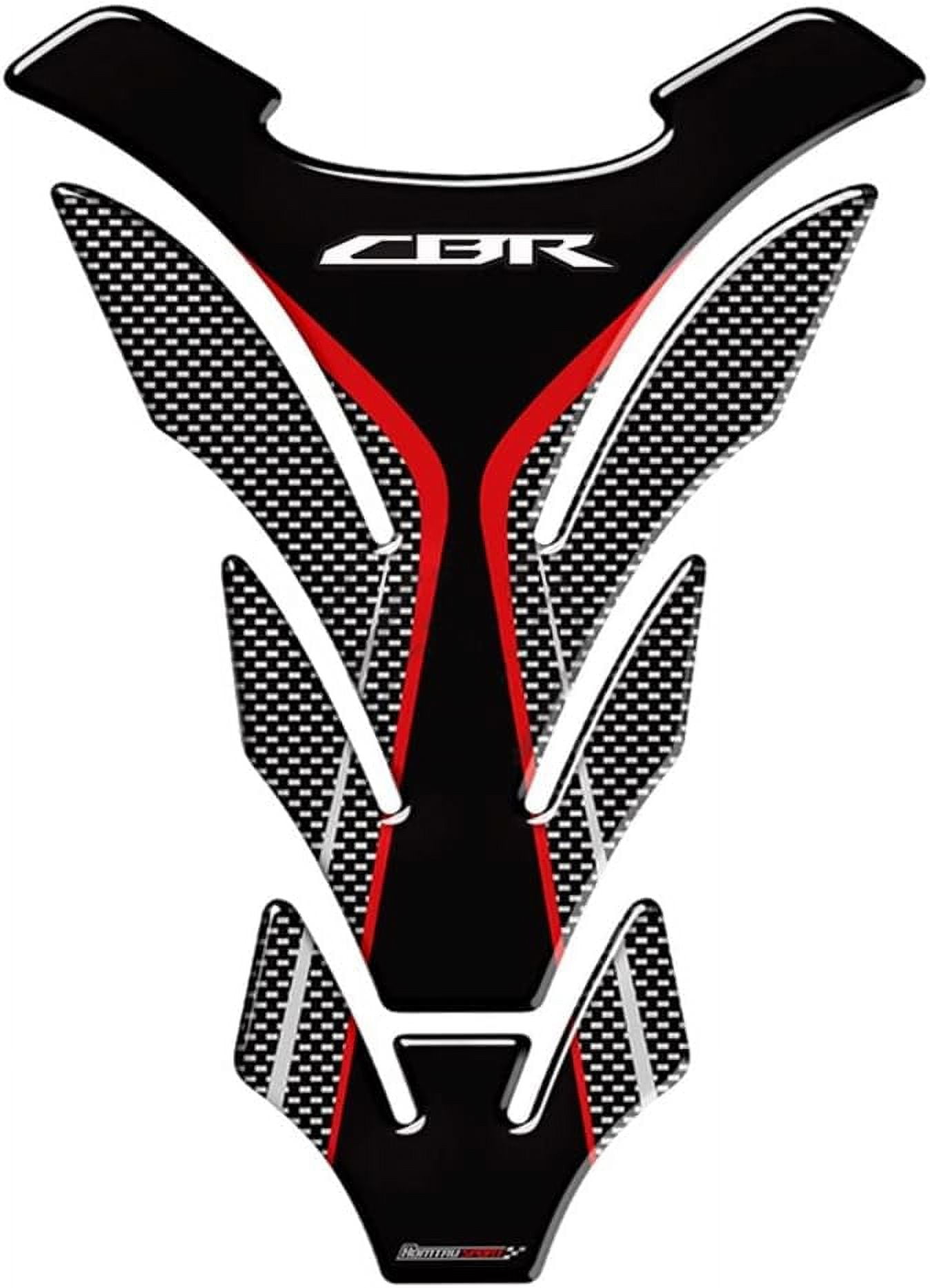 Motorcycle Tank Sticker,Zcargel Carbon Fiber Tank Fishbone Protective ...