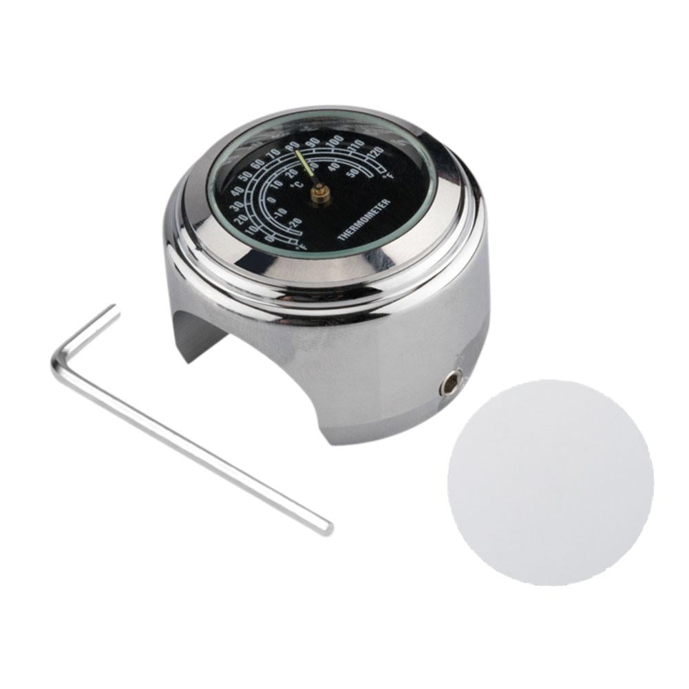 Motorcycle Thermometer,22 to 25mm Motorcycle Handlebar Thermometer ...