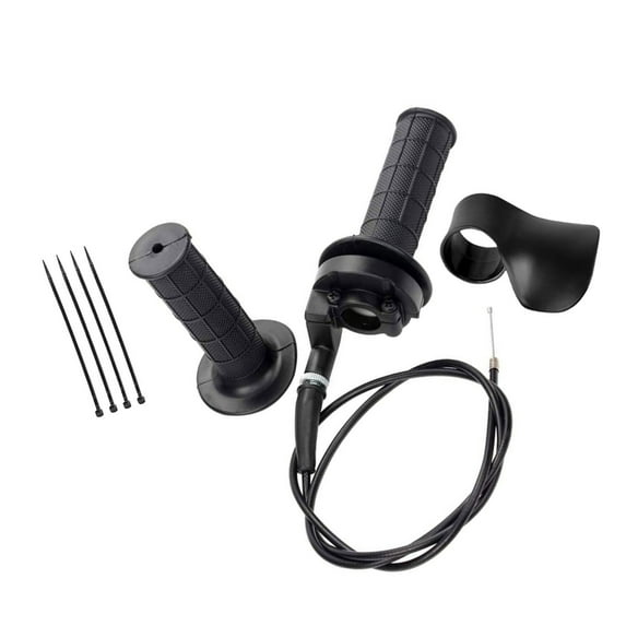 Motorcycle Throttle Grip Assembly ABS Construction For 50-250CC Dirt Bikes Bikes Ergonomic ...