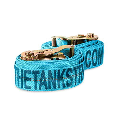Motorcycle Tie Down Straps (2pk Blue) - 10.000 lb Webbing Break ...
