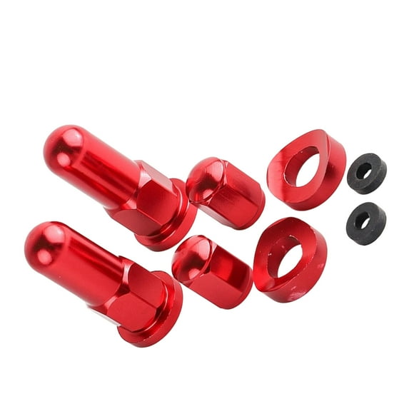 Motorcycle Tire Rims Lock Nut Spacer Set Metal Construction Secure ...