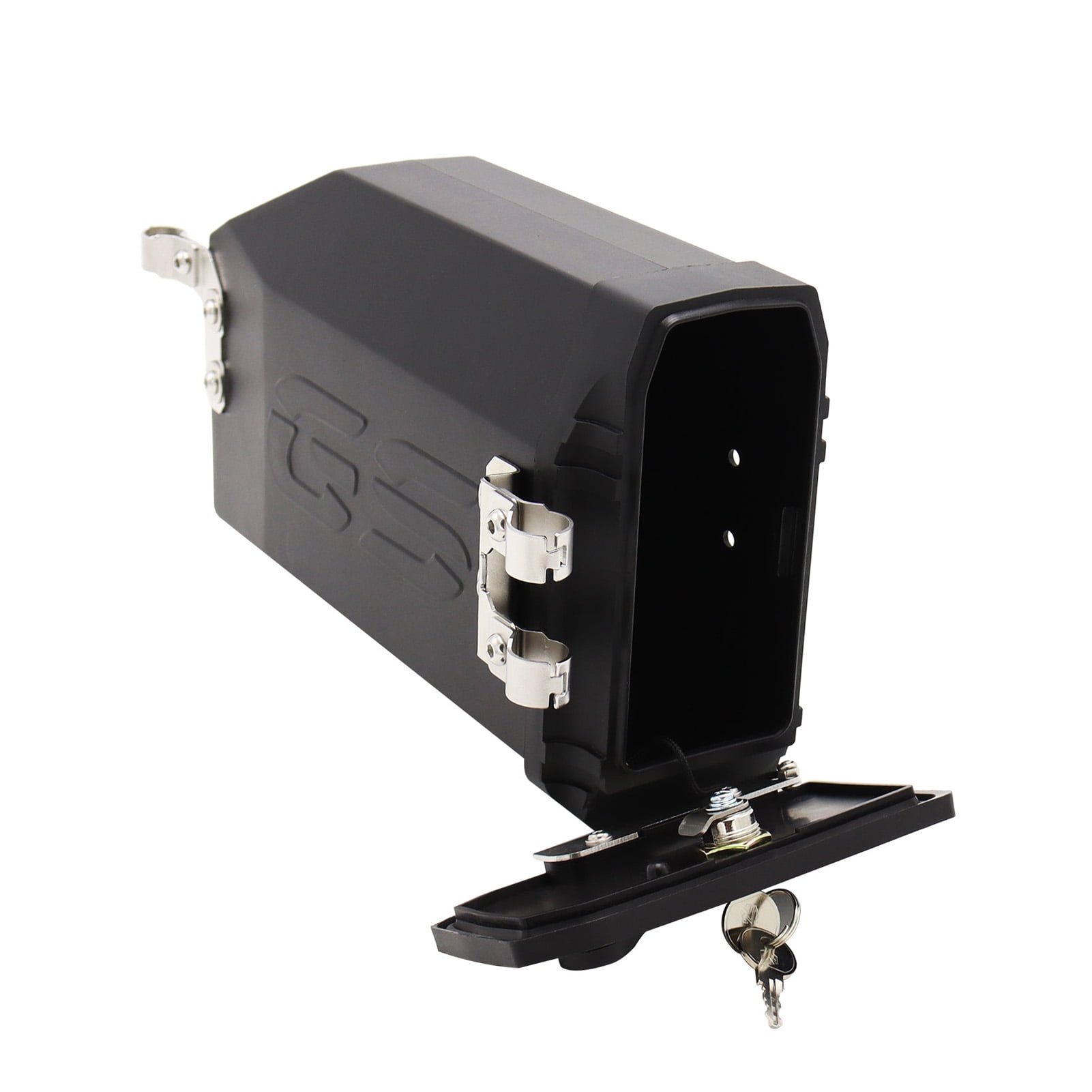 Motorcycle Tool Box Large Capacity Plastic Portable Toolbox with Keys ...