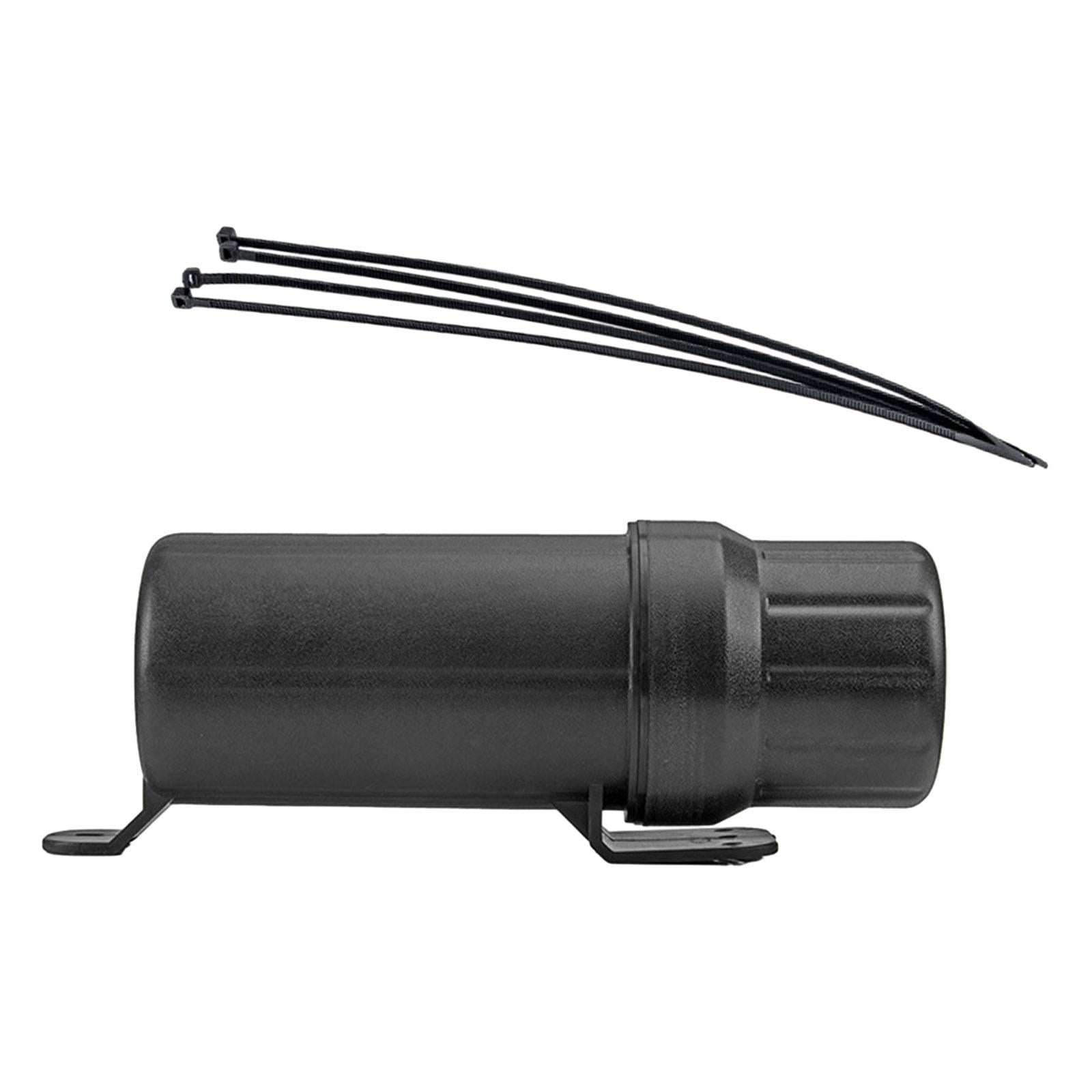 Motorcycle Tool Tube Black Easy to Install Storage Box Cap Holder ...