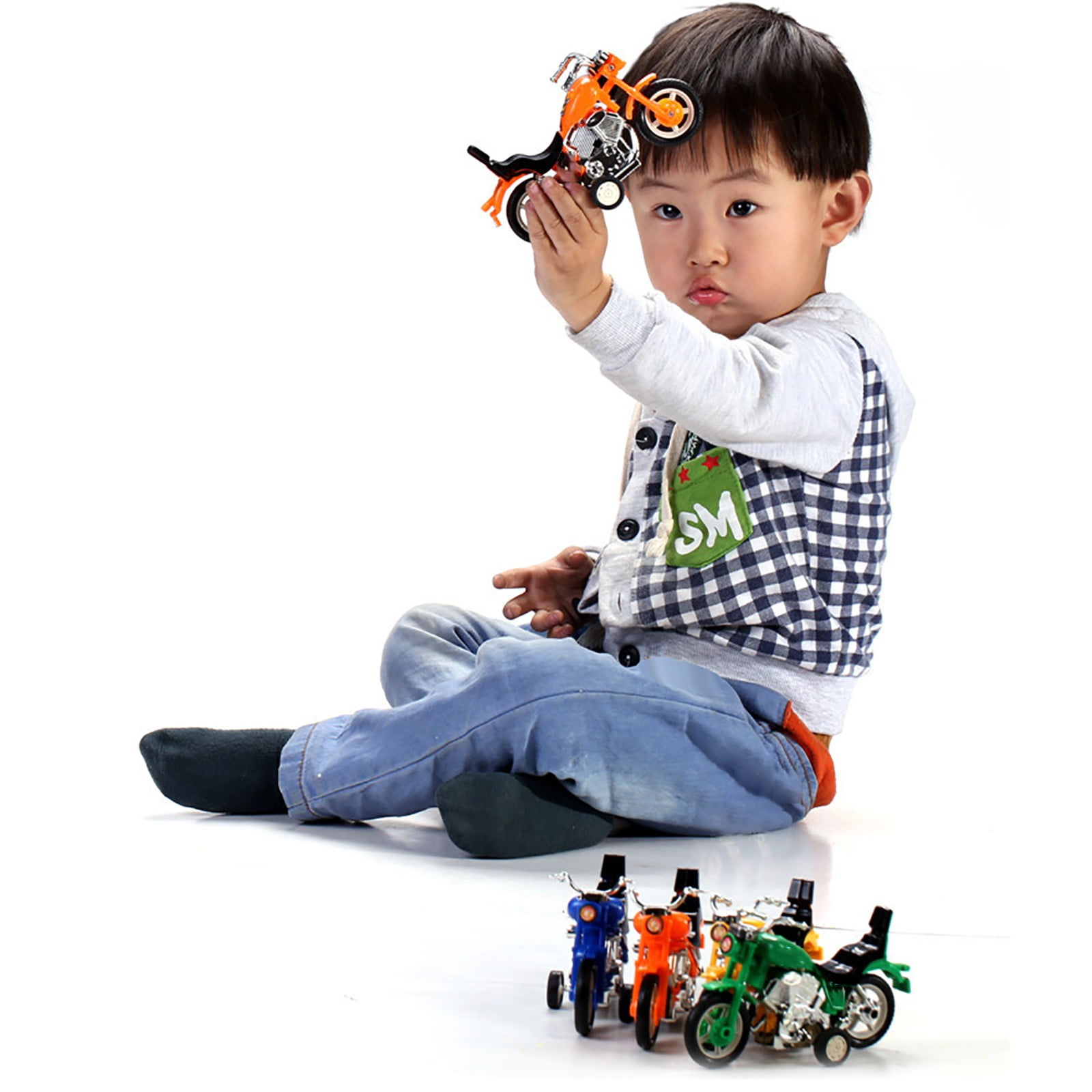 Car Model Motorcycle Toy Car Educational Children's Toys Great for Kids ...