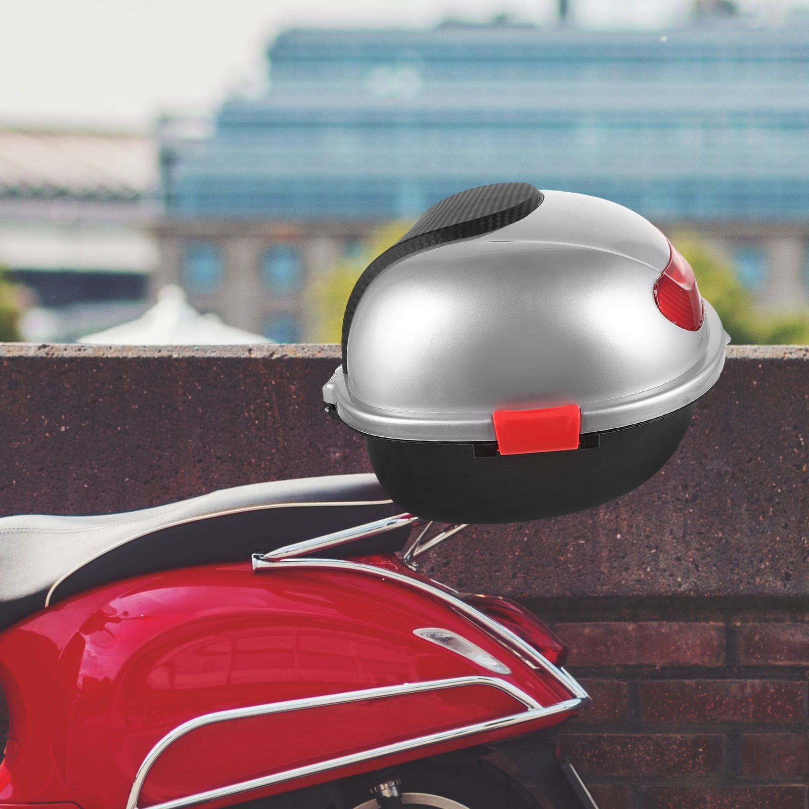 Motorcycle Trunk Box Top Box Motorcycle Moped Trunk Motorcycle Travel ...