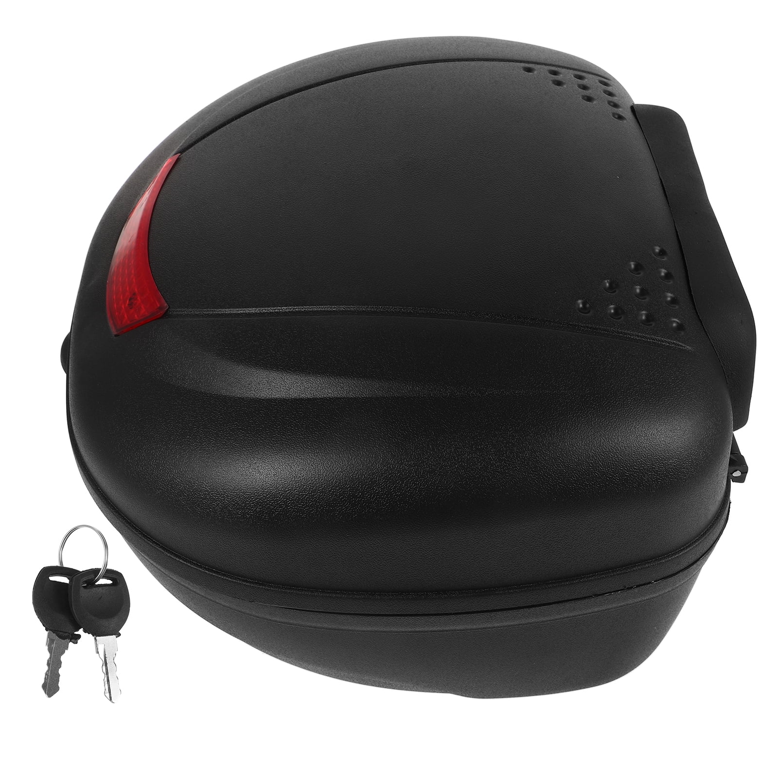 Black Motorcycle Trunk Storage Box for Scooter Luggage, Accessories ...