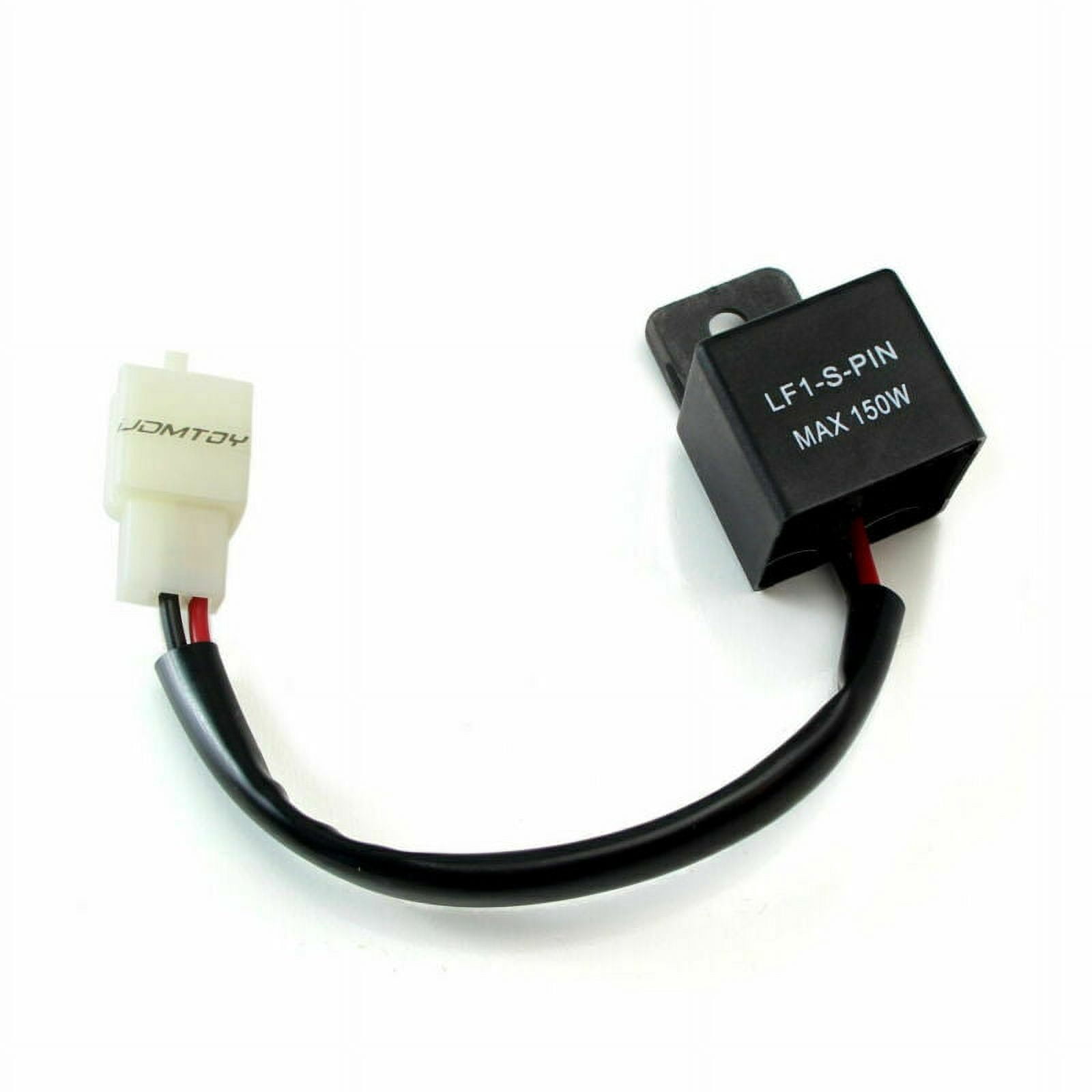 Motorcycle Turn Signal Lights Hyper Flash 2-Pin Electronic LED Flasher ...