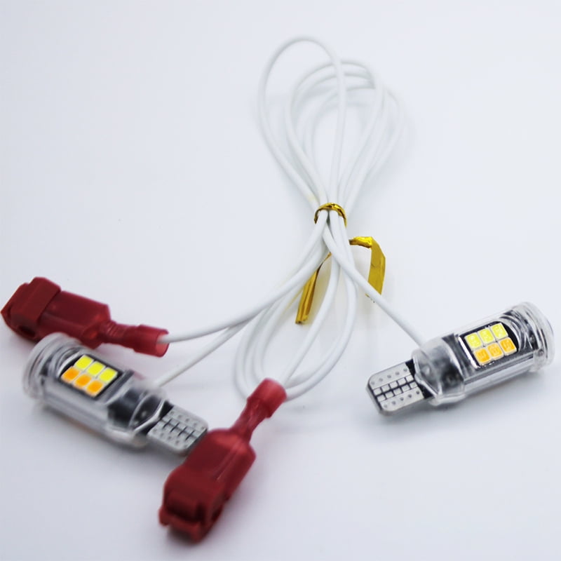 Motorcycle Turn Signal Two-Color Tail Daytime Running Light Motorcycle ...