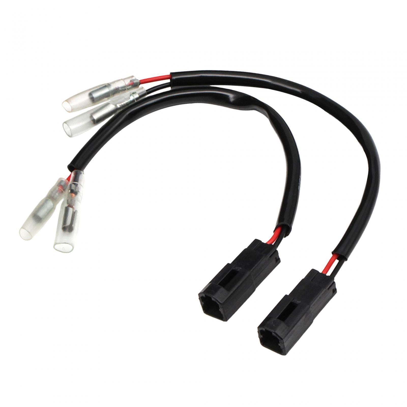 Motorcycle Turn Signal Wire Plug 2 Prong Plug for Compact Size ...