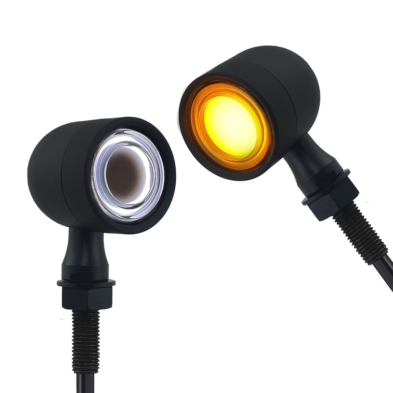 Motorcycle Turn Signals LED Front Lights 2 PCS, Vintage 40 LEDs ...