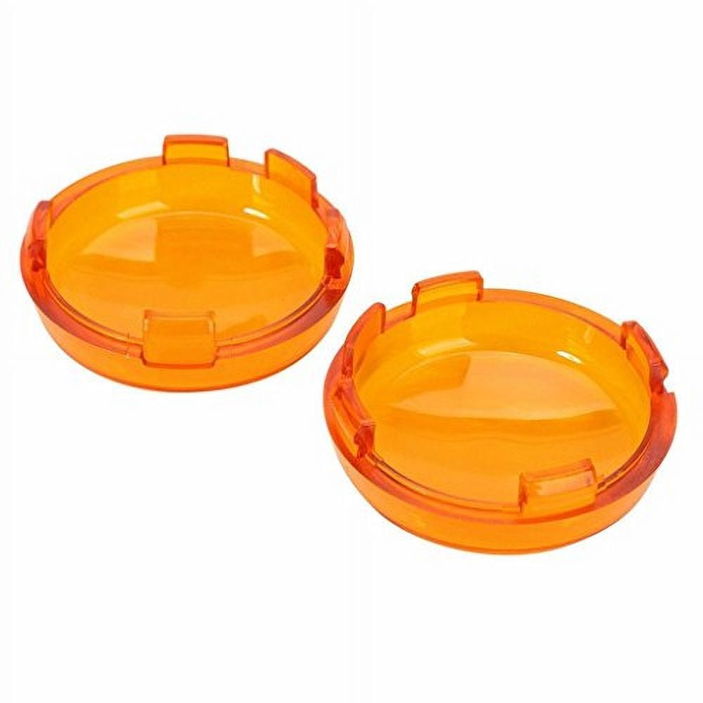 Motorcycle Turn Signals Light lamp Lens Cover For 1986-2015 Harley Dyna ...