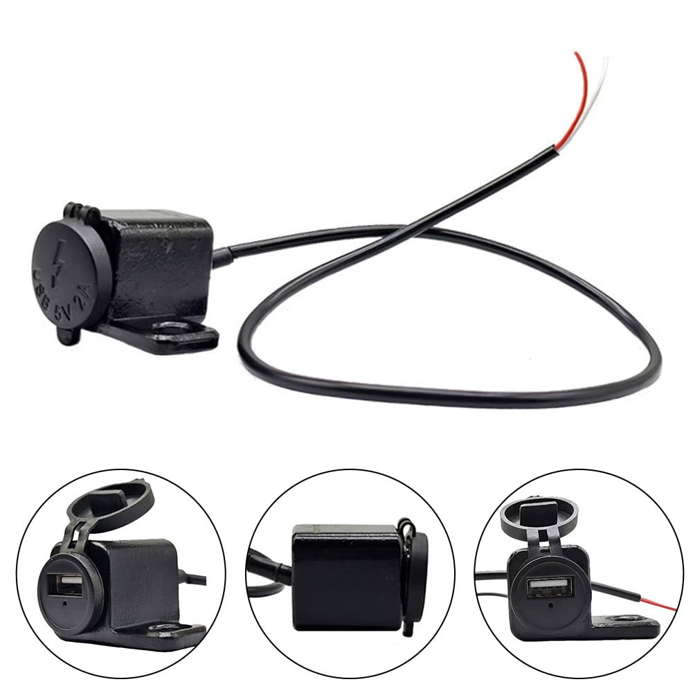 Motorcycle USB Port Motorcycle USB Adapter Motorcycle Power Outlet With ...