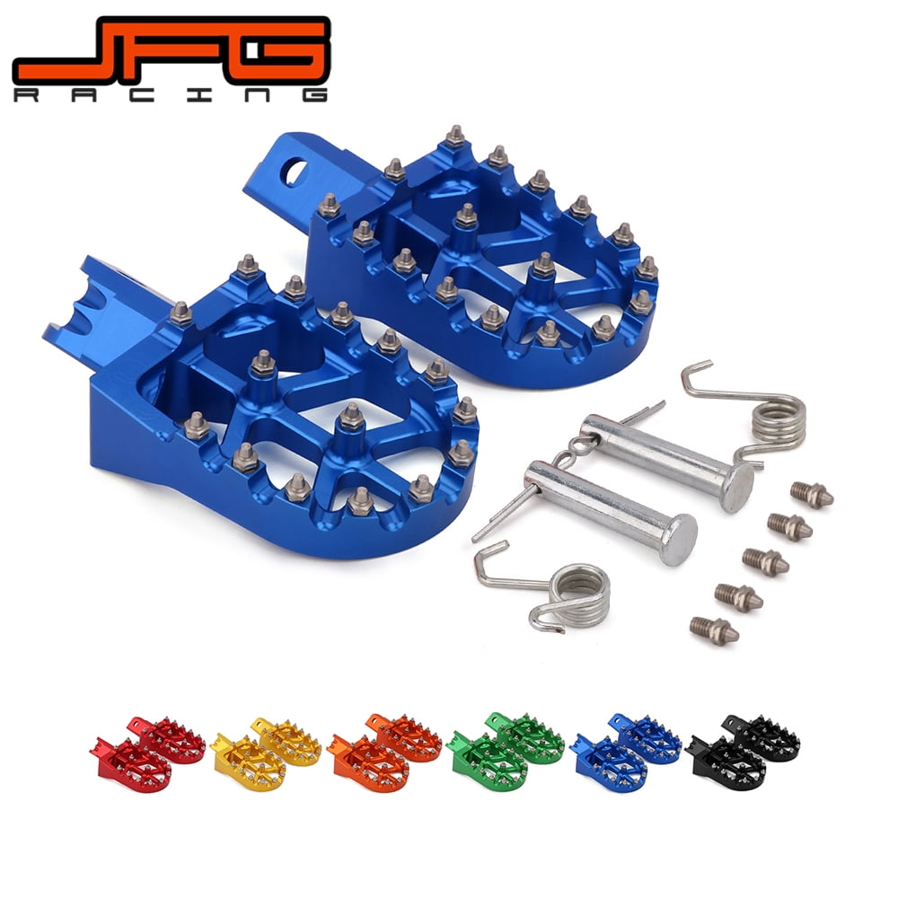 Motorcycle Universal CNC Colorful Footpeg Footrest Foot Pegs For HONDA ...