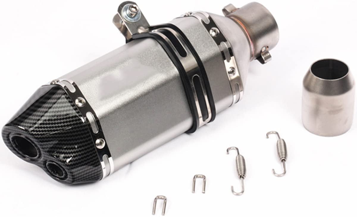 Motorcycle Universal Exhaust Muffler Slip On 1.5-2" (38-51mm) for Dirt ...