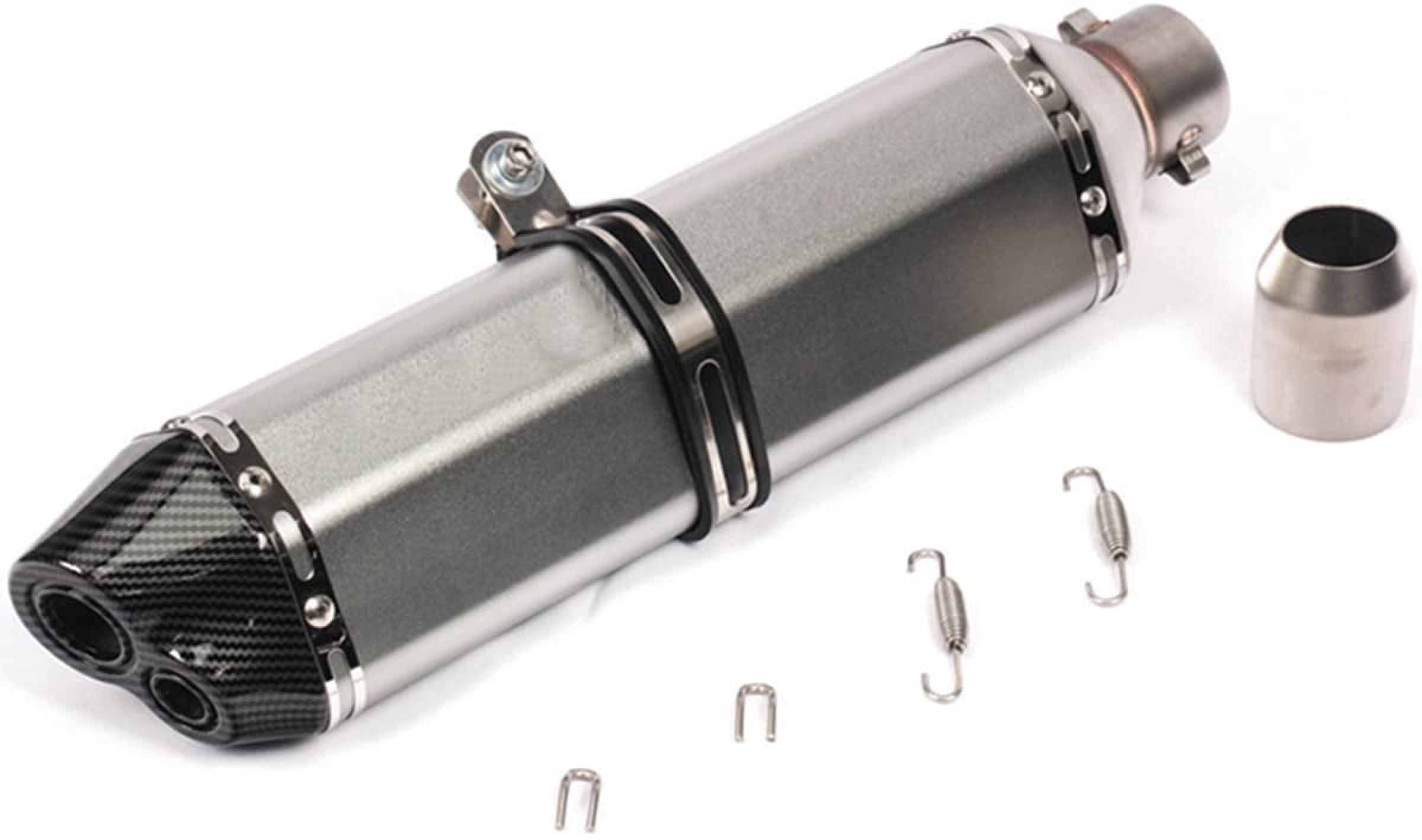 Motorcycle Universal Exhaust Muffler Slip On 1.5-2" (38-51mm) for Dirt ...