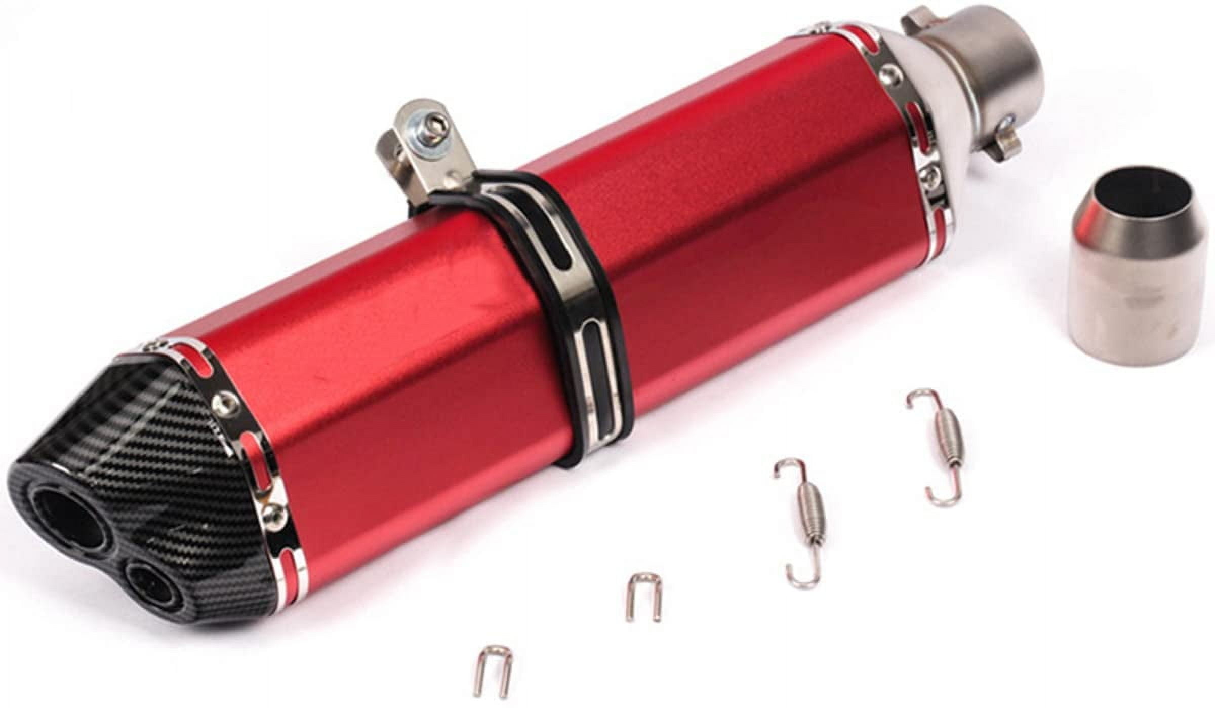 Motorcycle Universal Exhaust Muffler Slip On 1.5-2" (38-51mm) for Dirt ...