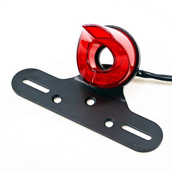 Motorcycle Universal Sports Tail Brake Light For Retro Cafe Racer ...