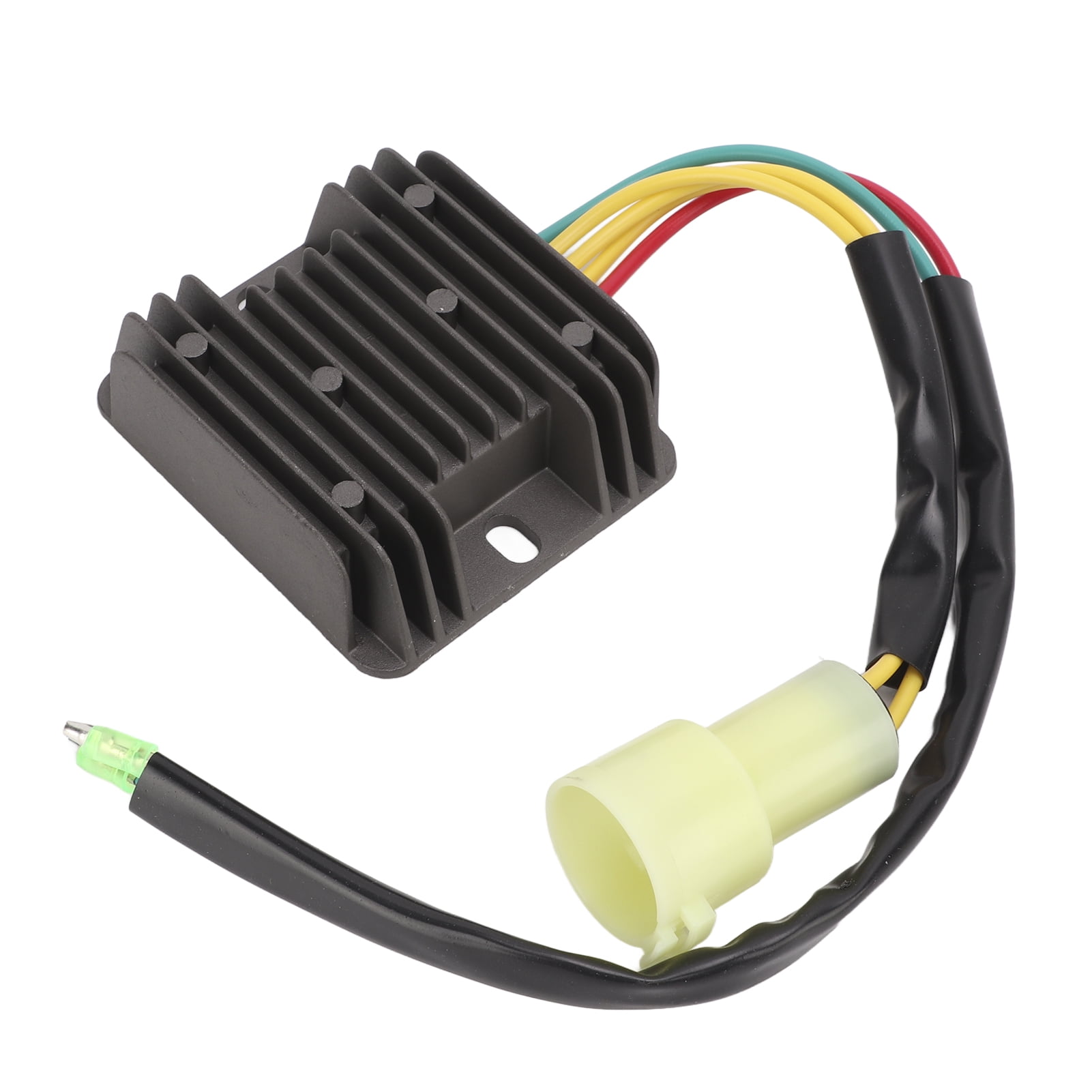 Motorcycle Voltage Regulator 5 Wires 12V Alloy Volt Rectifier ...