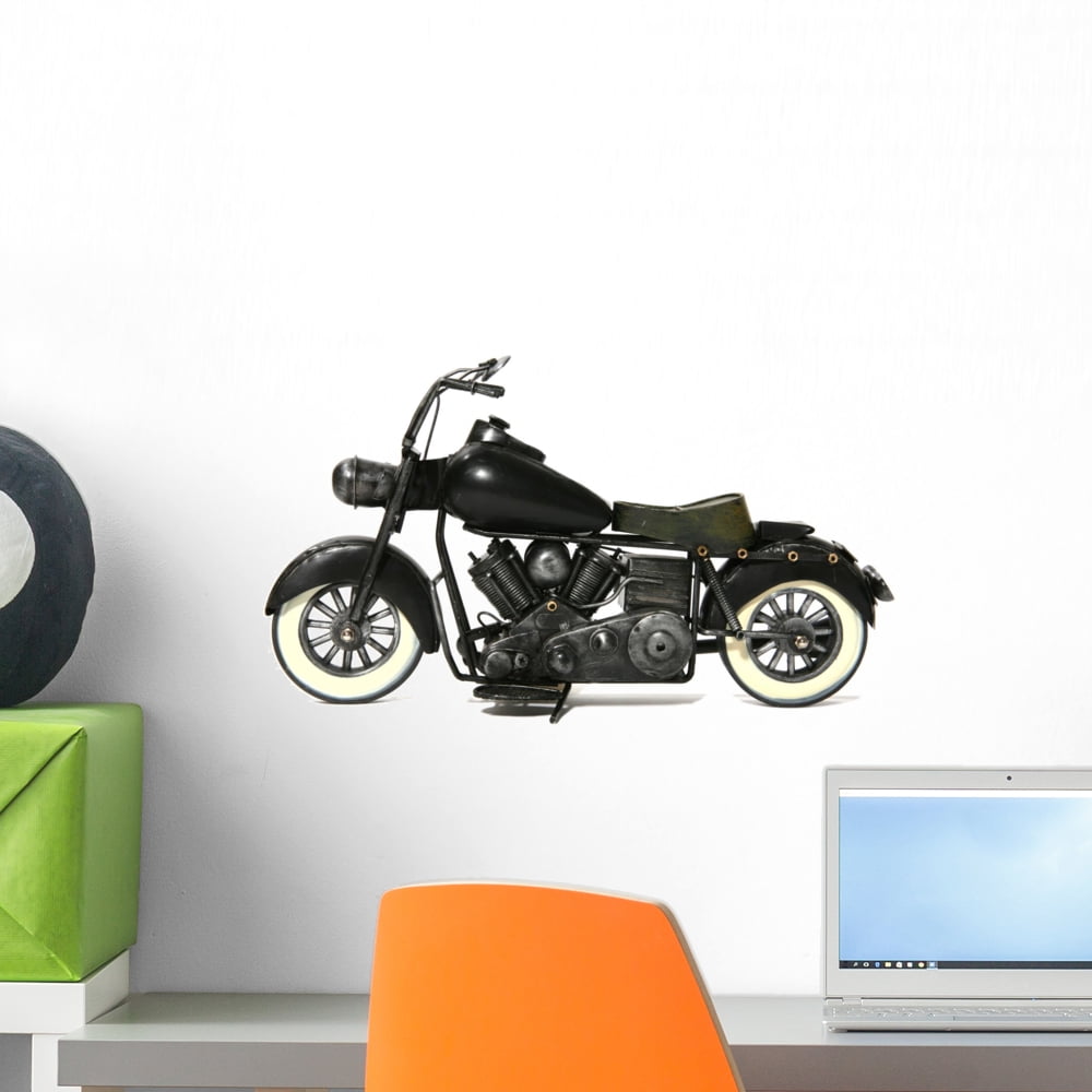 Motorcycle Wall Decal Sticker, Wallmonkeys Peel & Stick Vinyl Graphic ...