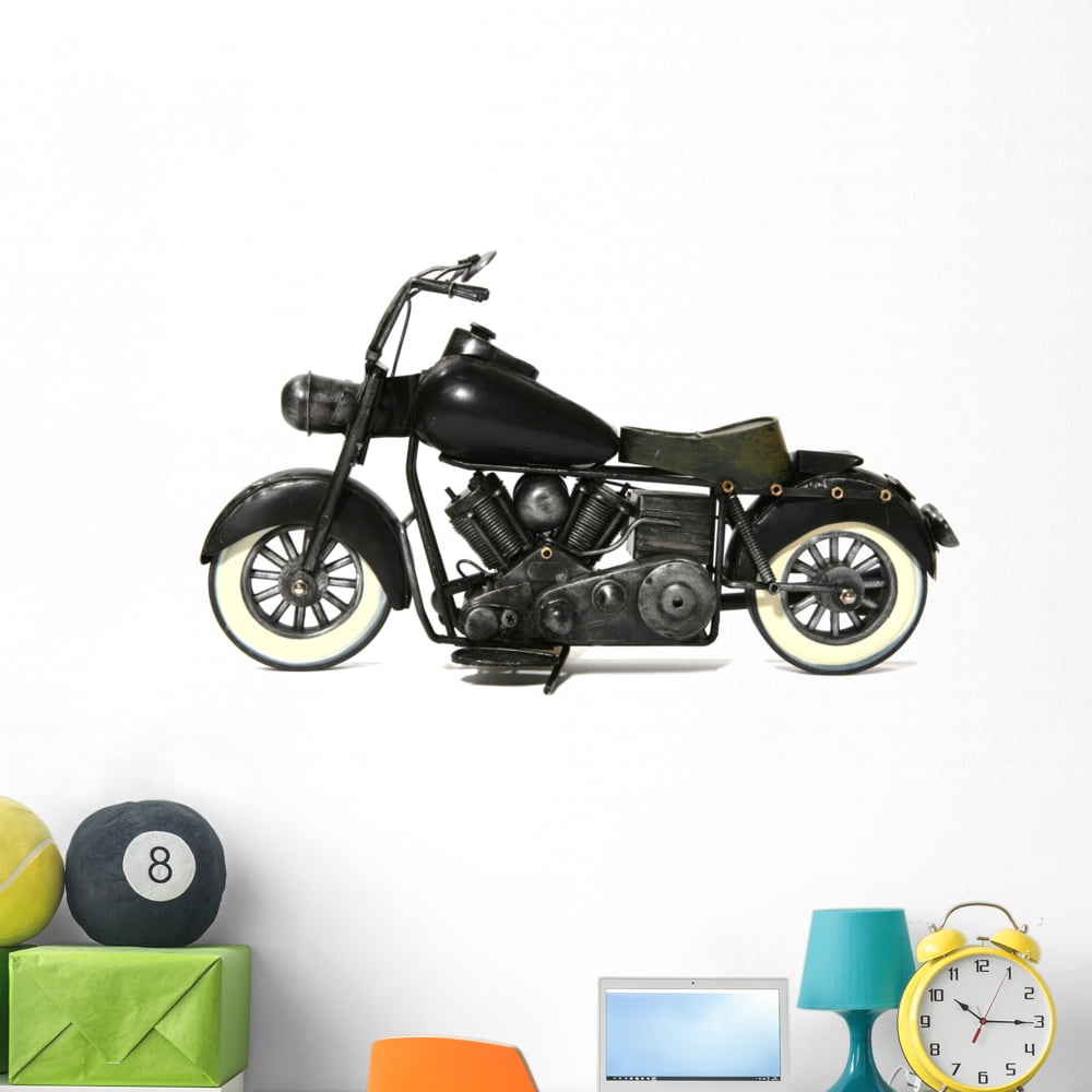 Motorcycle Wall Decal Sticker, Wallmonkeys Peel & Stick Vinyl Graphic ...