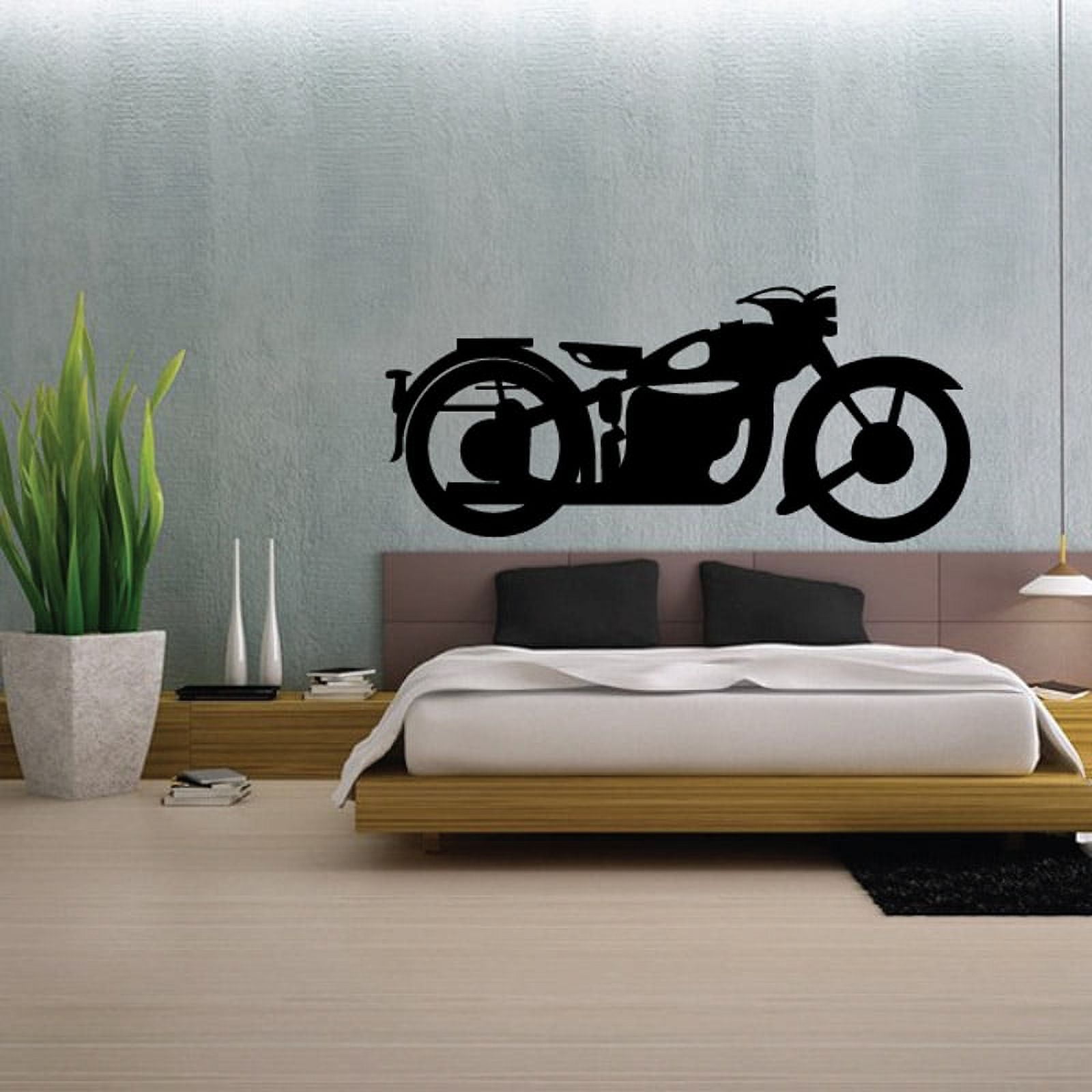 Motorcycle Wall Decal - Vinyl Decal - Car Decal - CD106 - 36 Inches ...