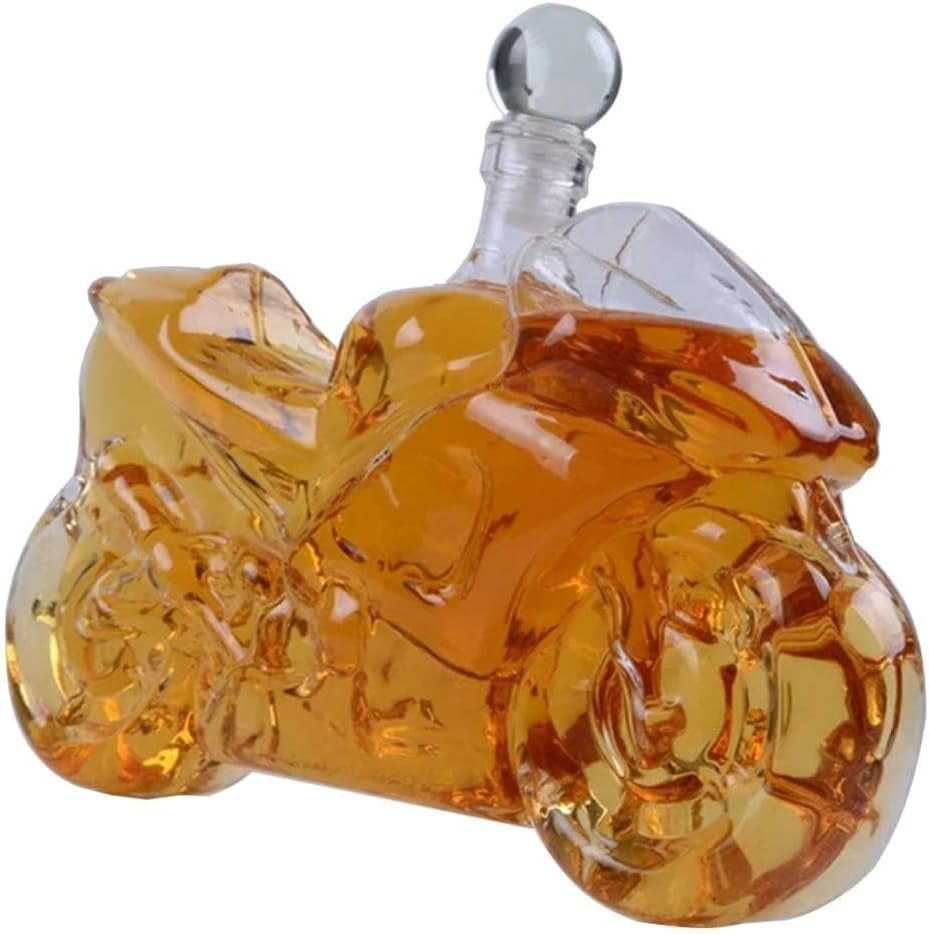 Motorcycle Whiskey Decanter Elegant Motorbike 750Ml - Whiskey Decanter ...