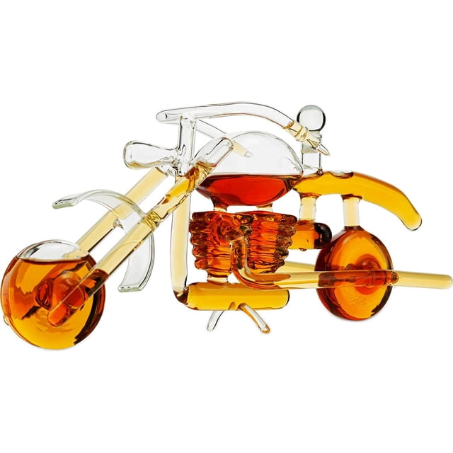 Motorcycle Whiskey Decanter Elegant Motorbike 750ml The Wine Savant ...