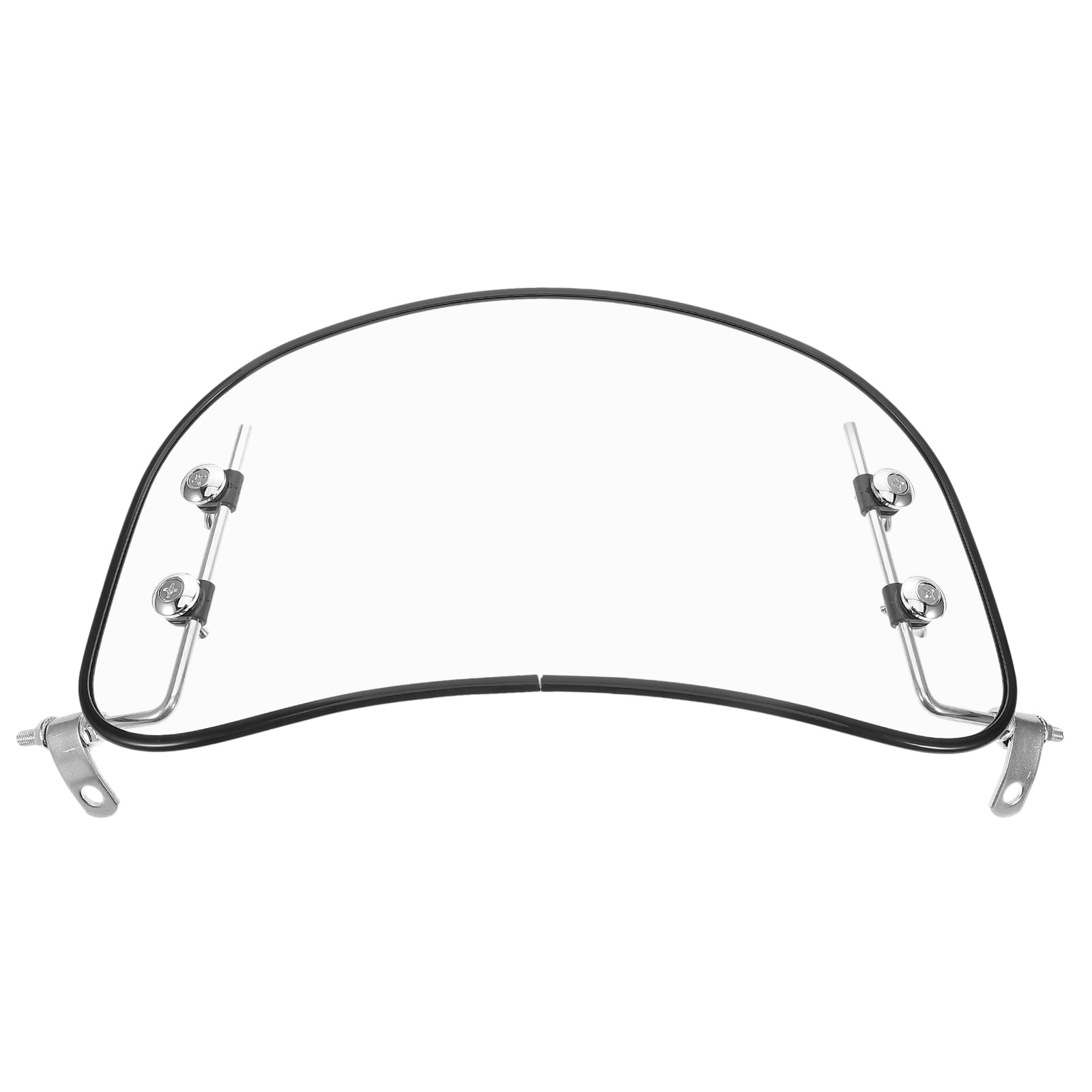 Motorcycle Wind Deflector Windshield Windscreen Spoiler Elliptical ...