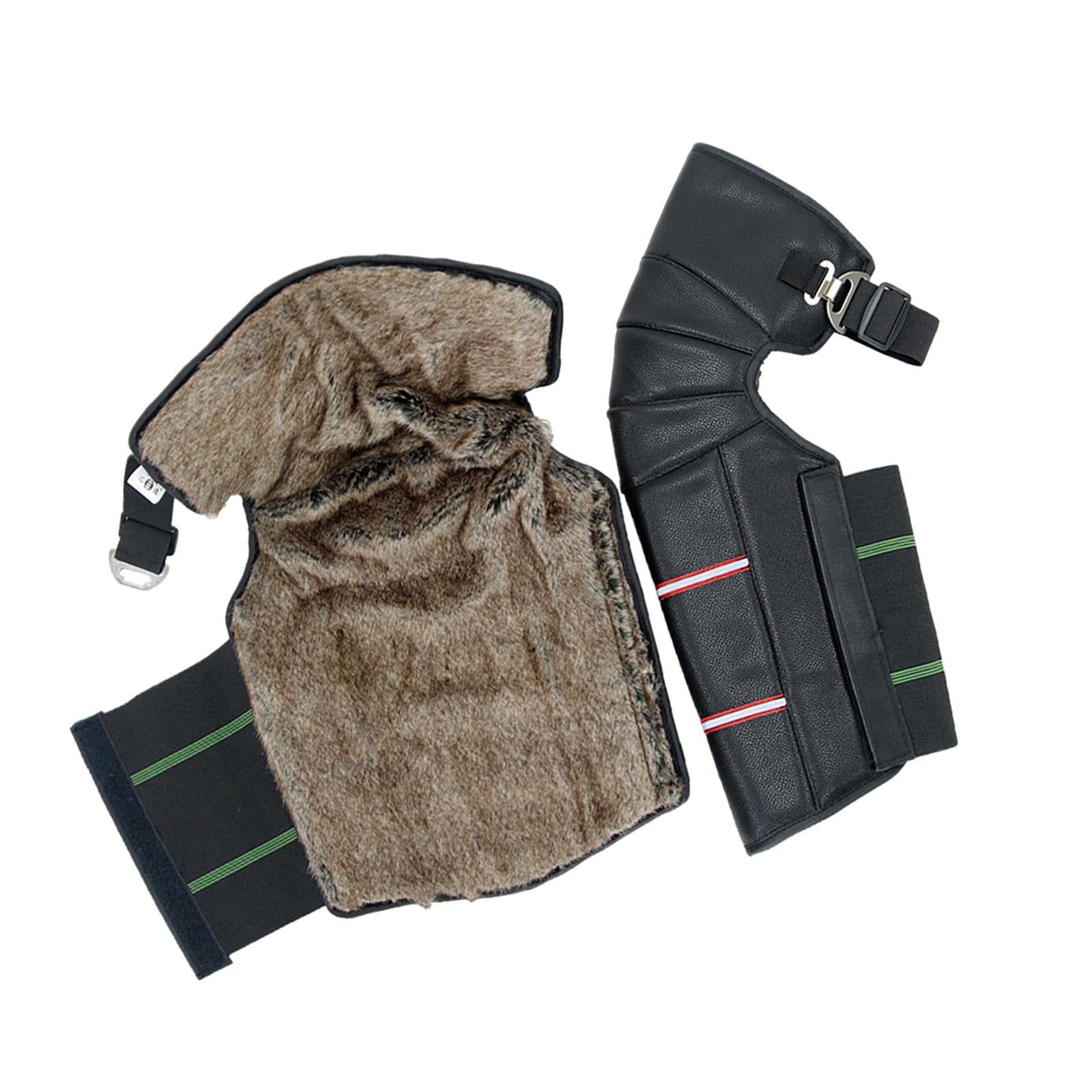 Motorcycle Windproof Leg Gaiter Knee Brace Guards for Winter Ski Sturdy ...