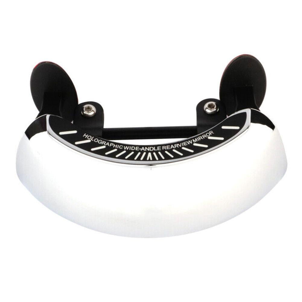 Motorcycle Windscreen 180+ Degree Blind Spot Mirror Wide Angle Rearview ...