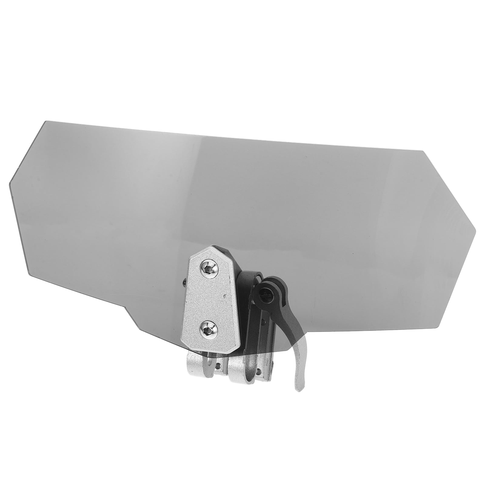 Motorcycle Windshield Deflector Adjustable Airflow Motobikes Windscreen ...